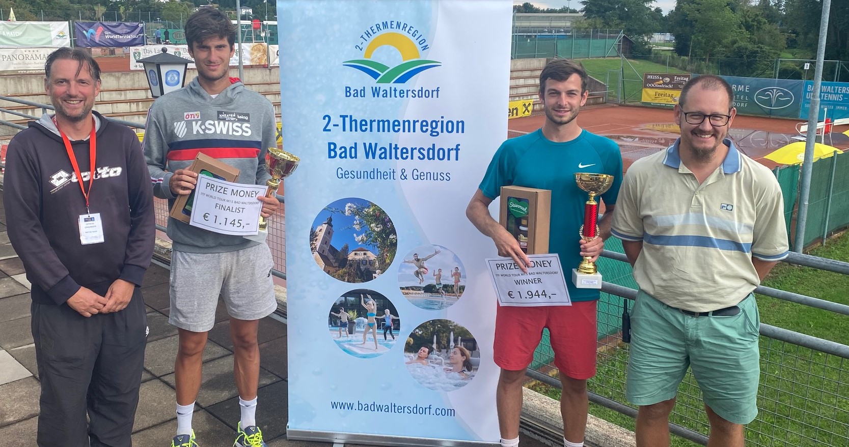 ÖTV: 2. Aufschlag Bad Waltersdorf, 1. Aufschlag Wien